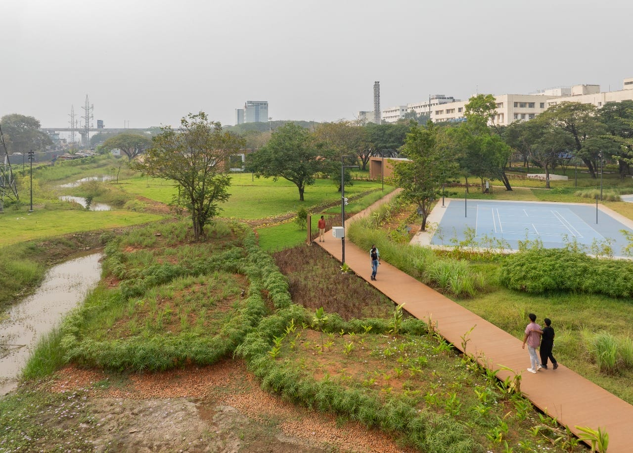 From degraded wetland to community space: Porur sponge park redefines ...