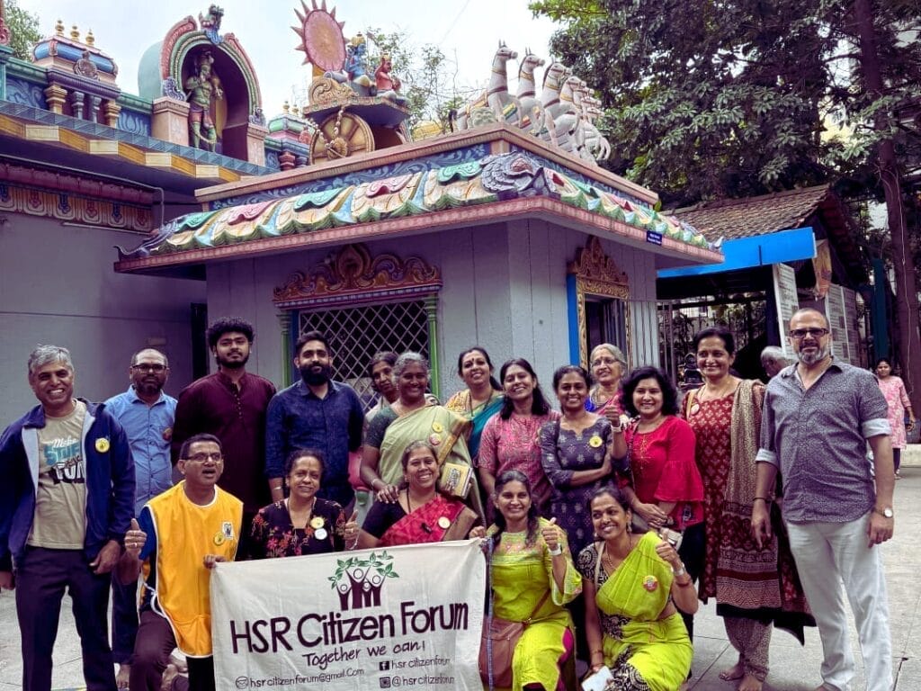 HSR residents drive sacred swap, reduce religious waste dumping ...